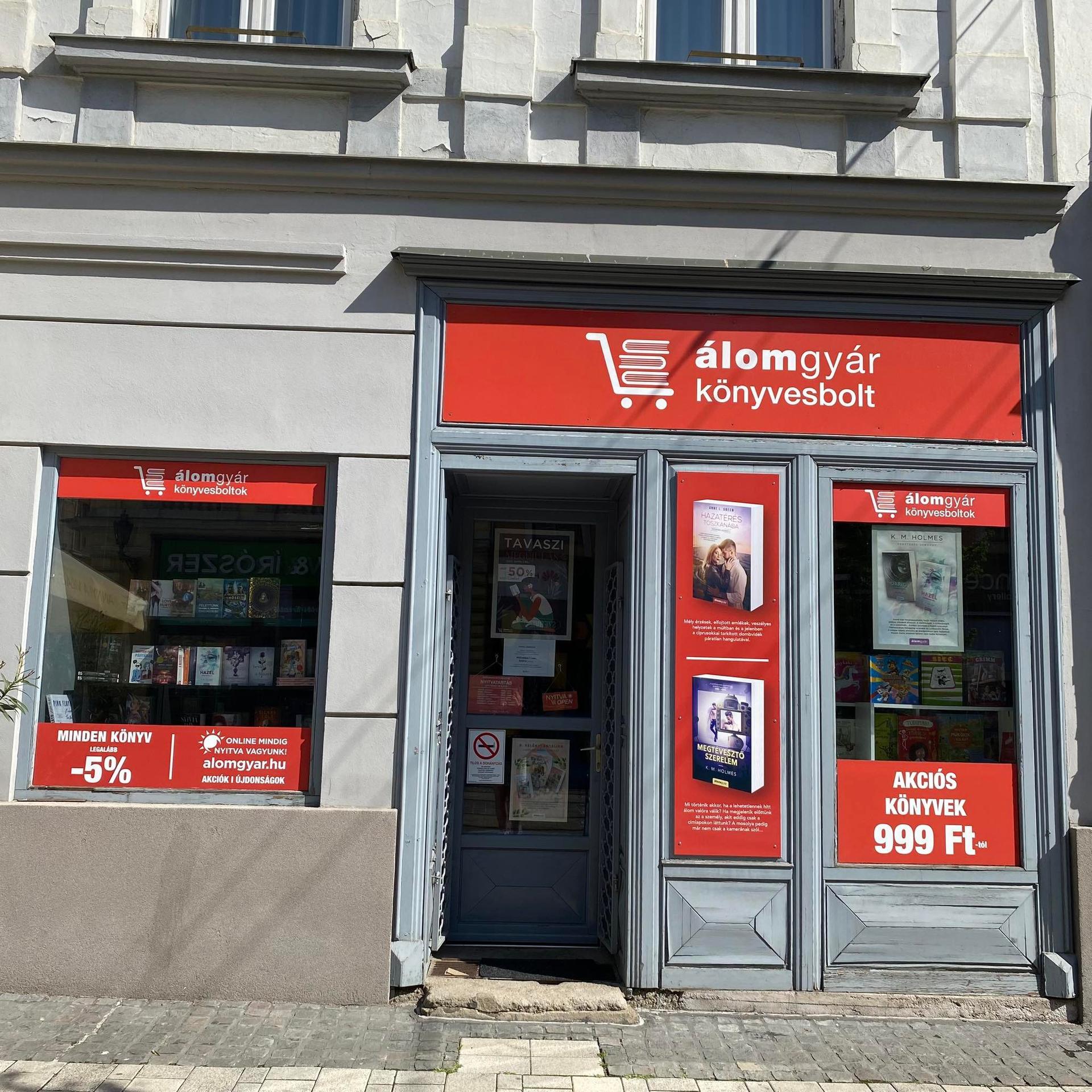 könyvesboltok | Álomgyár